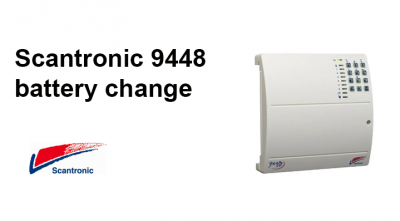 How to reset a Scantronic 9448 alarm battery | AMCO's Smart Security Guide