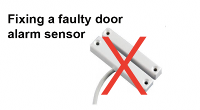 How to fix a faulty door sensor alarm | AMCO's Smart Security Guide